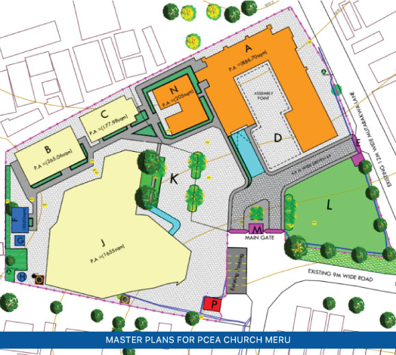 Master Plan for PCEA Meru – Supreme Plans Consultants Ltd